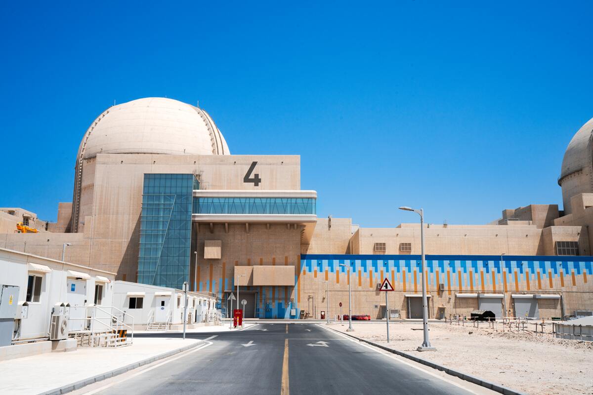 Barakah Nuclear Energy Plant provides 25 percent of UAE’s electricity ...