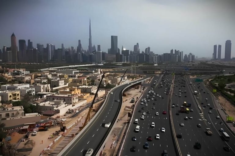 Dubai's RTA completes Al Khail Road Development Project, achieves 30 ...