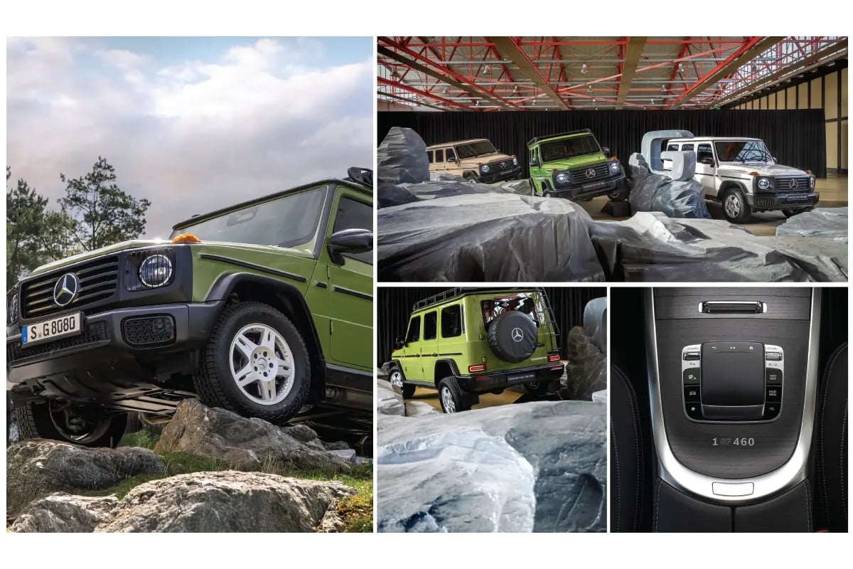 Mercedes-Benz G-Class: Three icons, one legend