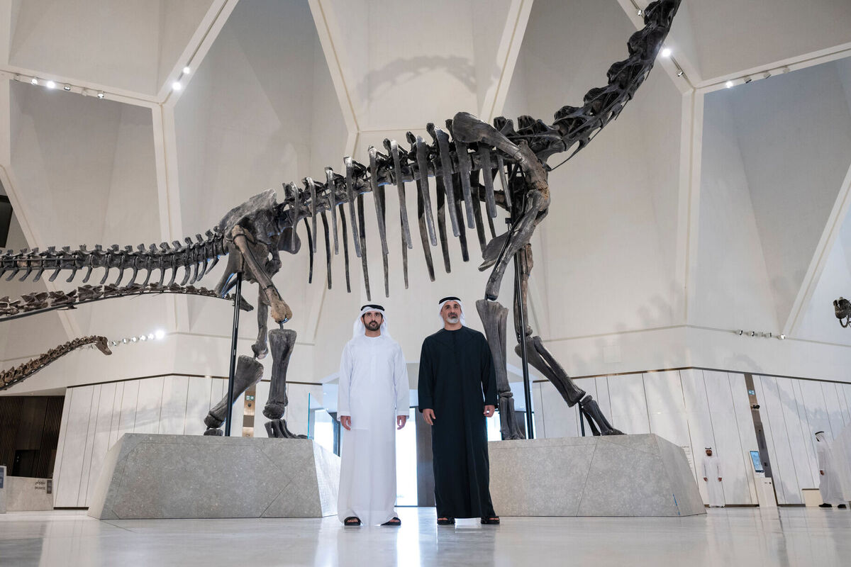Natural History Museum Abu Dhabi opens: Sheikh Khaled, Sheikh Hamdan ...