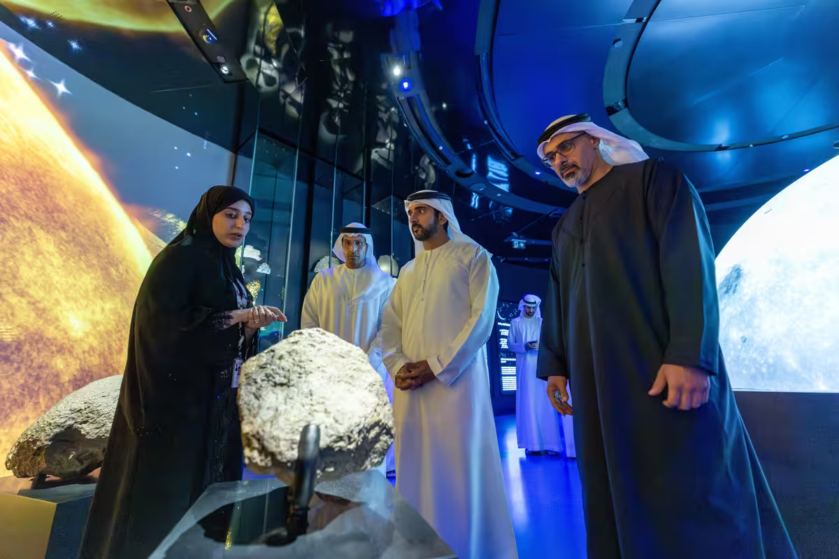 Natural History Museum Abu Dhabi opens: Sheikh Khaled, Sheikh Hamdan tour 13.8 billion years of ...