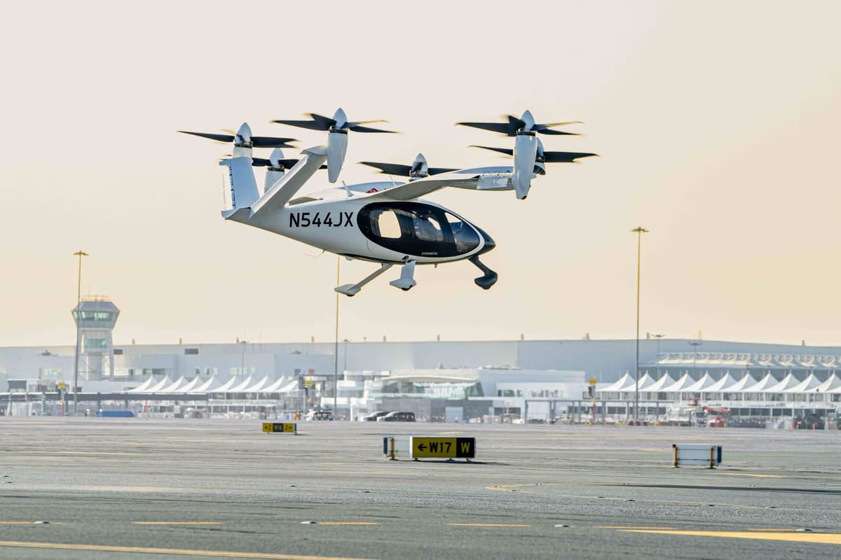 Dubai completes first crewed eVTOL aerial taxi flight, promising swift ...