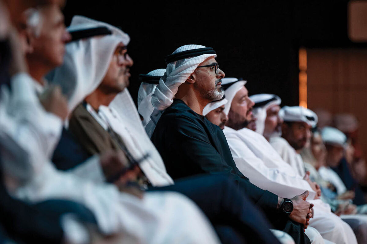 Sheikh Khaled attends opening of ADFW 2025