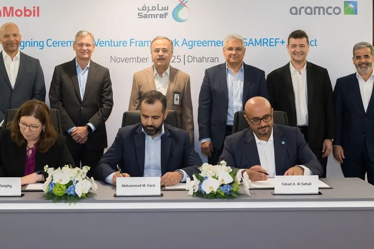 Aramco, ExxonMobil, and Samref agree to upgrade Samref refinery, build ...