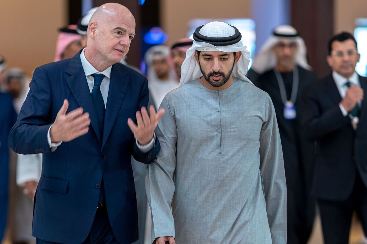 Sheikh Hamdan, FIFA President discuss global sports cooperation at ...