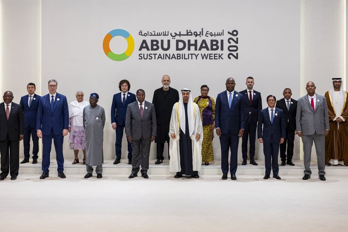 UAE President welcomes global leaders to ADSW 2026, reinforces ...