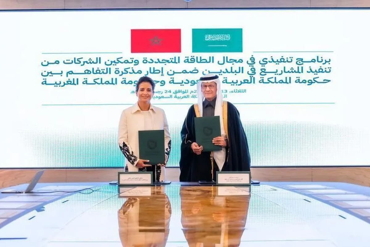 New Saudi Morocco energy deal mobilizes national companies for large ...