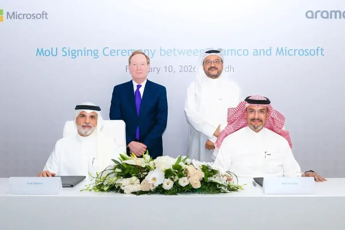 Saudi Aramco partners with Microsoft to advance industrial AI, digital ...