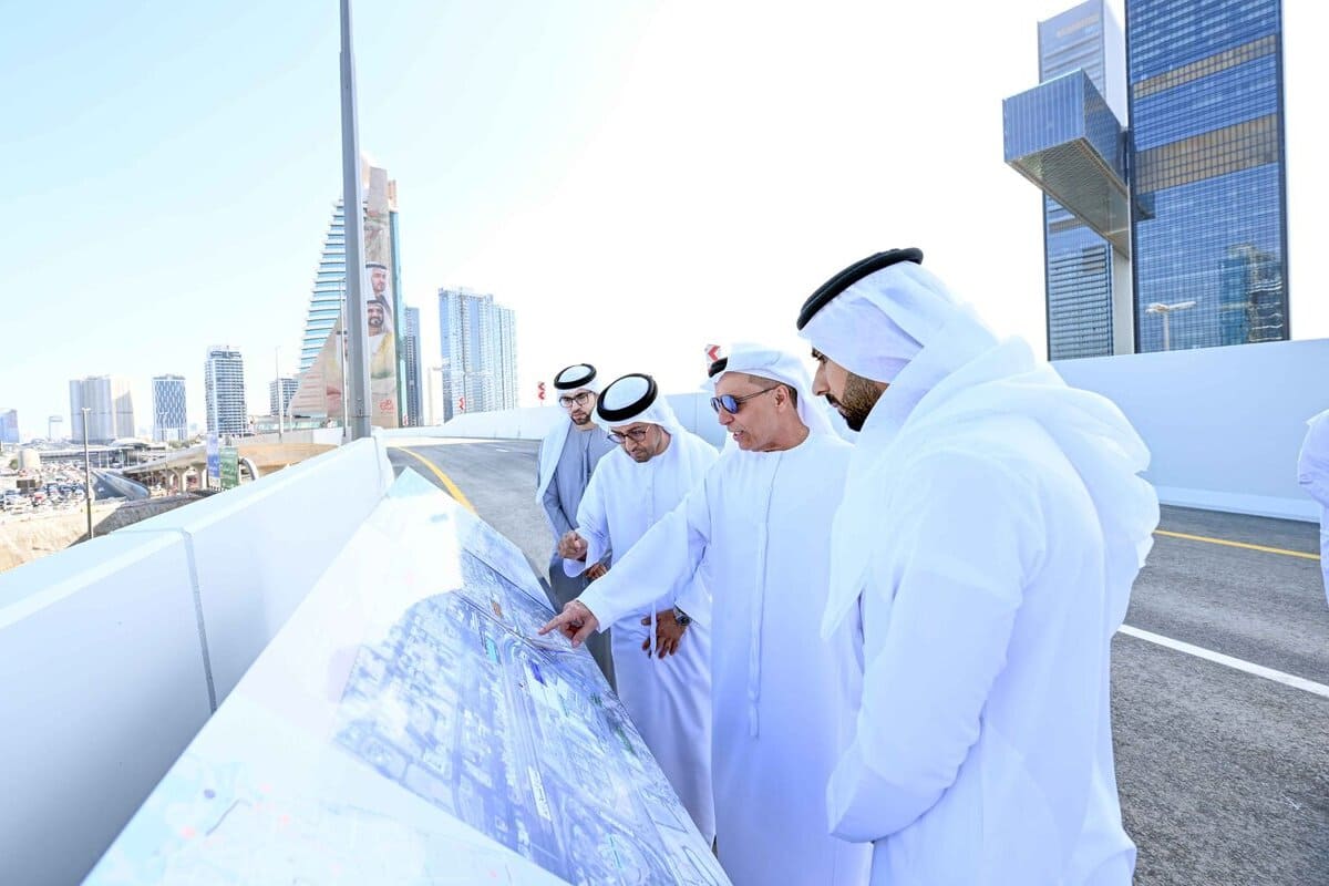 Dubai opens 1,000‑meter bridge to slash commute times on World Trade ...
