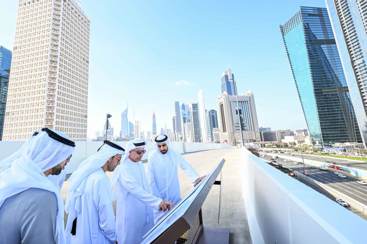 Dubai opens 1,000‑meter bridge to slash commute times on World Trade ...