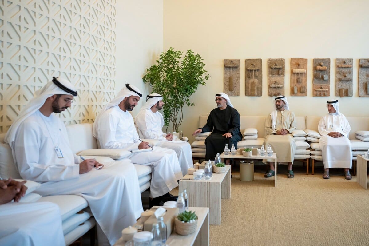 WGS 2026: Sheikh Khaled, Sheikh Hamdan explore strategic partnerships ...