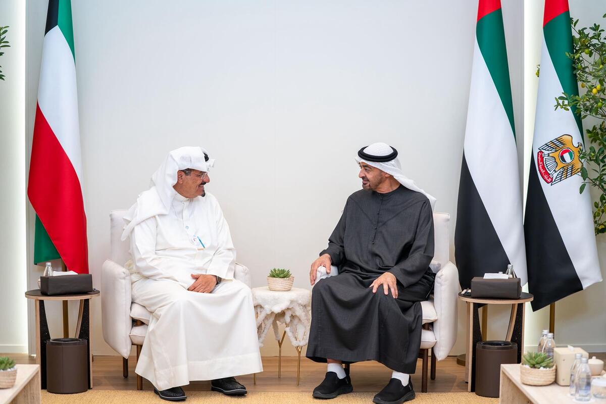 UAE President and Kuwaiti Prime Minister affirm historical ties at ...