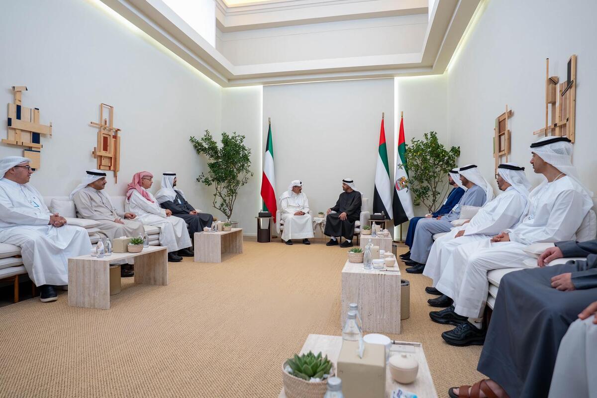 UAE President and Kuwaiti Prime Minister affirm historical ties at ...