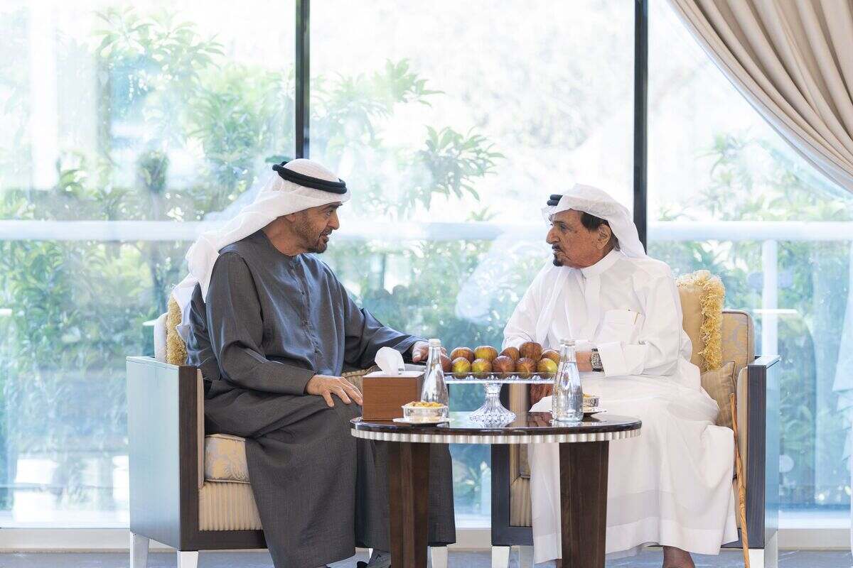 UAE President meets with Ruler of Ajman, affirms commitment to ...