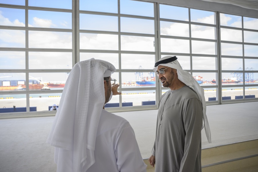UAE celebrates AED 4 bn Khalifa Port expansion