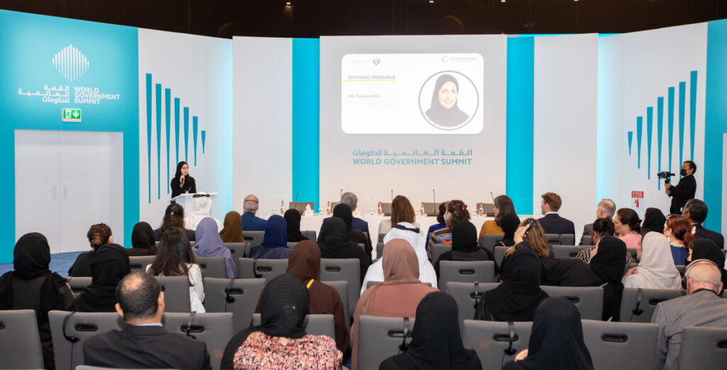 gender balance world government summit uae