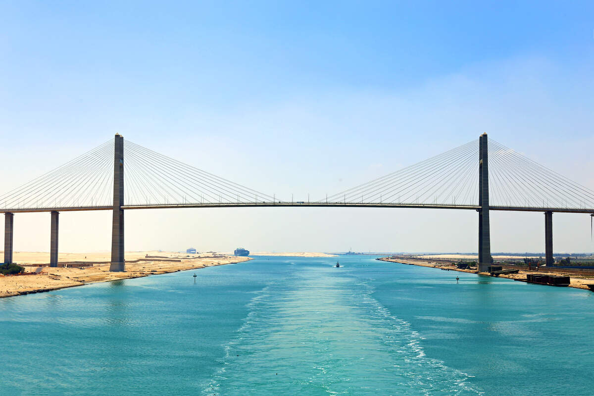 Egypt's Suez Canal revenues surge to $170 million in 2023-24