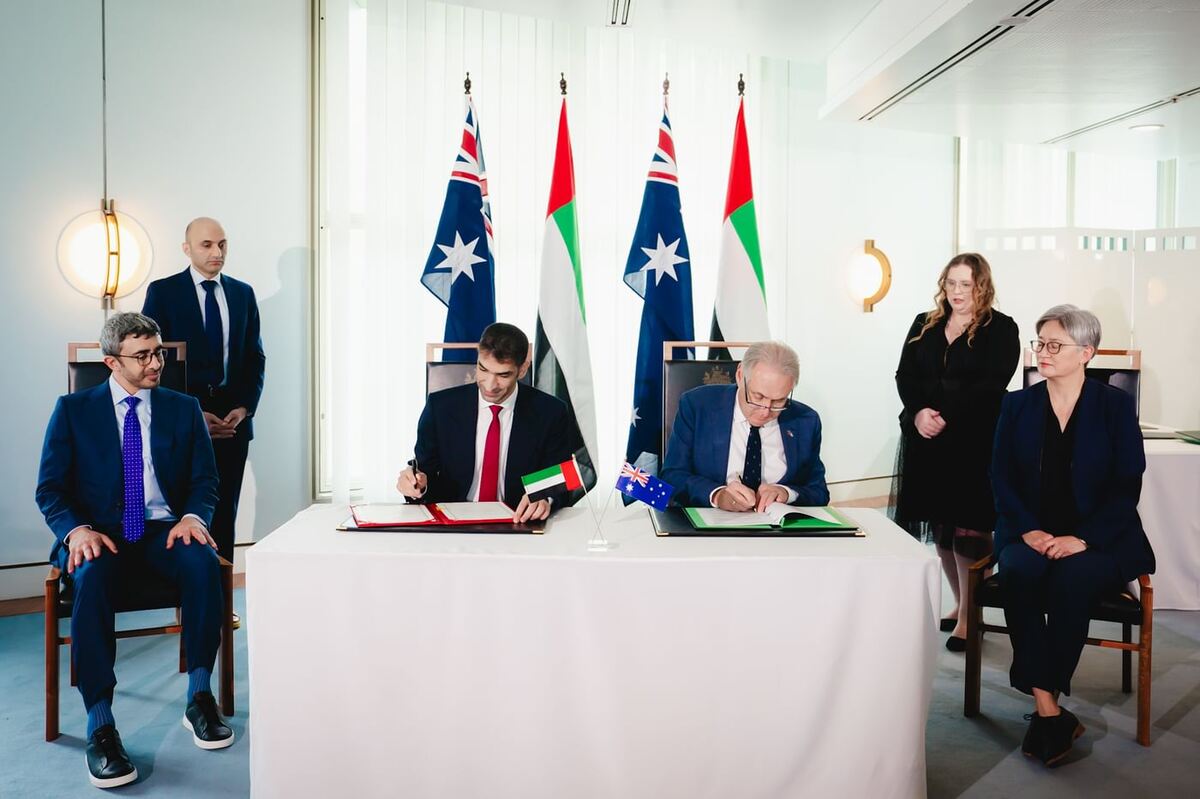 UAE, Australia sign CEPA to boost bilateral non-oil trade to over $15 ...