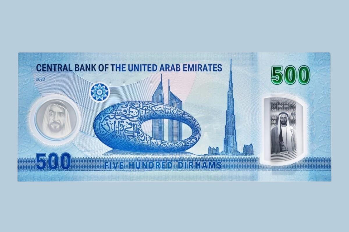 AED500 banknote wins 'Best New Banknote Issue' for 2025 in Europe, MEA ...