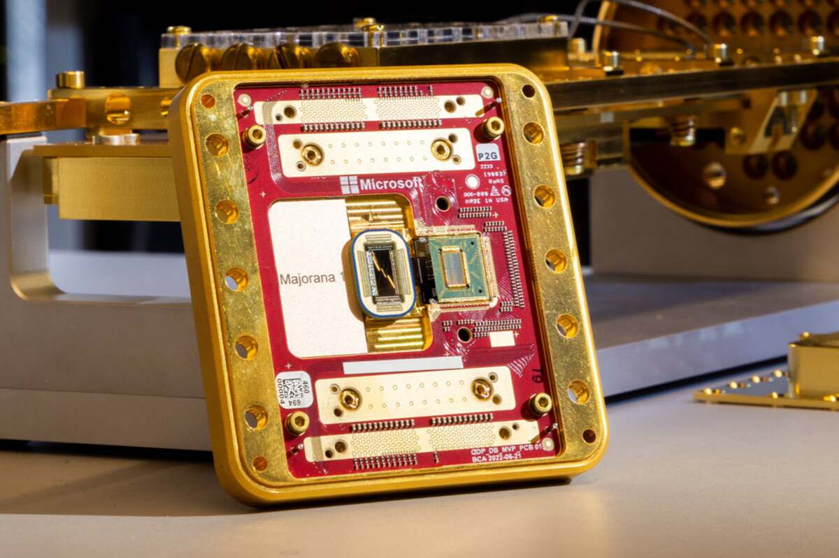 Microsoft unveils Majorana 1 quantum computing chip, stock rises Microsoft unveils Majorana 1 quantum computing chip, stock rises