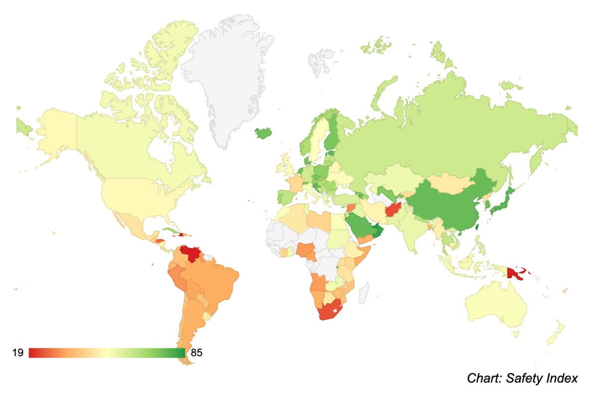 UAE ranked second safest country in the world in 2025