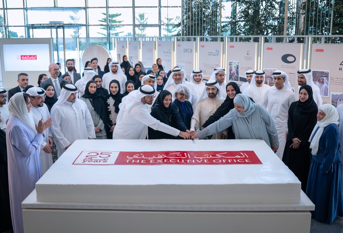 Sheikh Mohammed celebrates 25 years of The Executive Office in ...