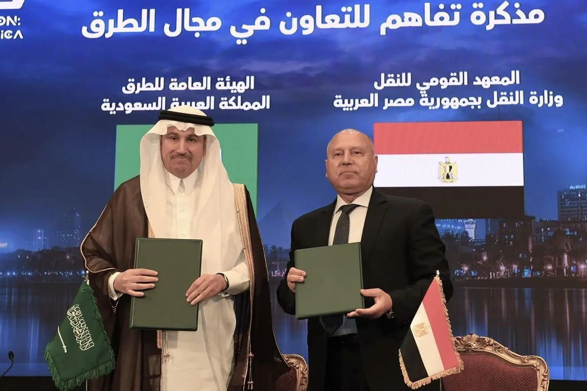 Saudi Arabia and Egypt join forces to enhance road transport ...