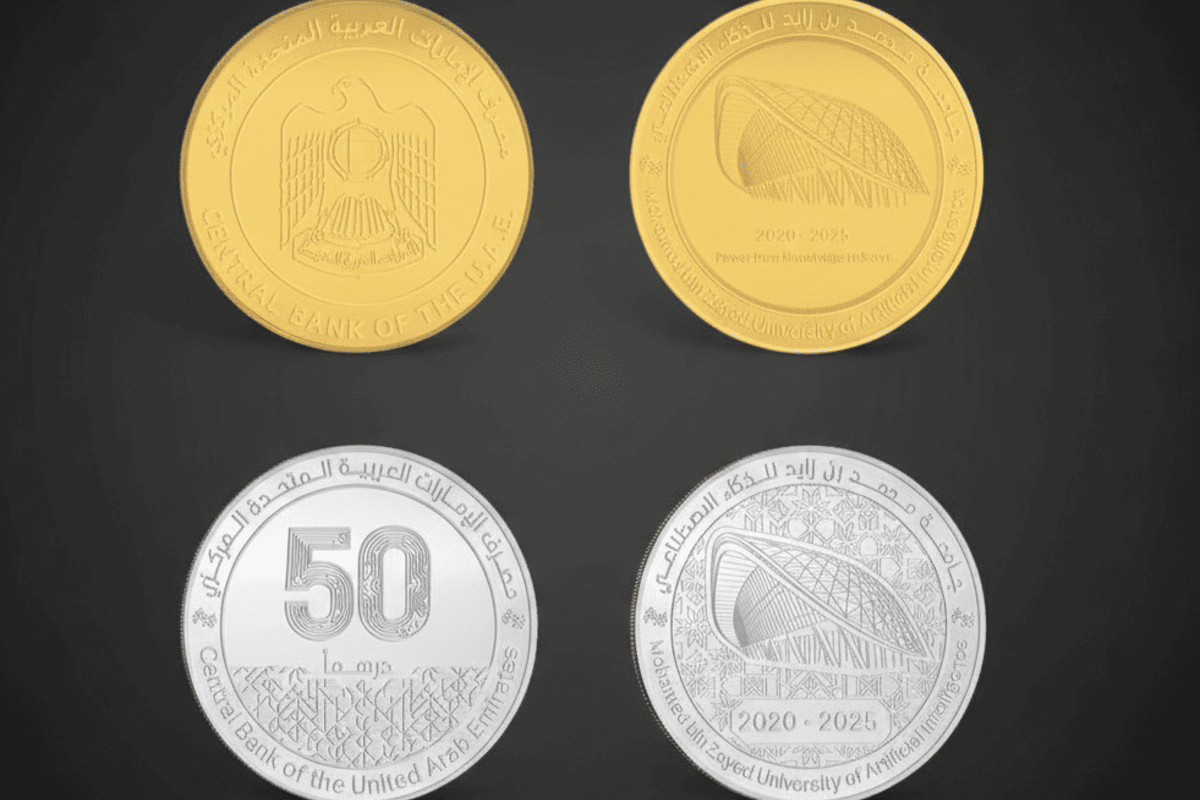CBUAE releases 10 gold and 500 silver 500-gram commemorative coins to ...